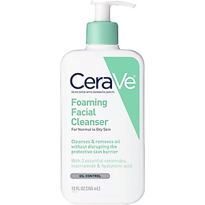 Cerave Hydrating Cleanser and Foaming Facial Cleanser Value Pack