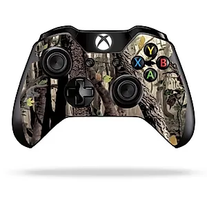 MightySkins Skin Compatible with Microsoft Xbox One or One S Controller - Tree Camo | Protective, Durable, and Unique Vinyl wrap Cover | Easy to Apply, Remove, and Change Styles | Made in The USA