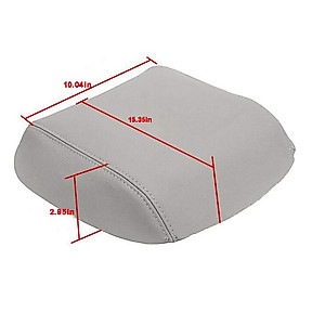 Cosilee Center Console Cover Armrest Cover Replacement Fit for Honda Pilot 2009-2015