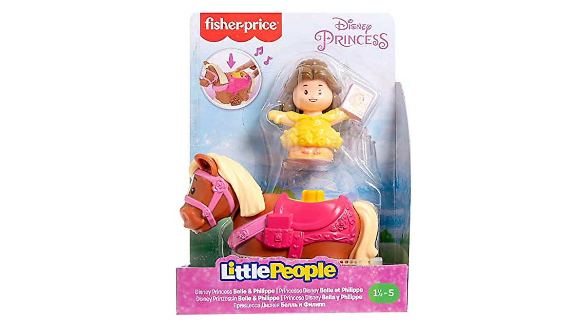 Disney Princess Belle & Philippe Toy - Interactive Fun for Toddlers