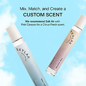 Skylar Salt Air Eau de Parfum - Hypoallergenic & Clean Perfume for Women & Men, Vegan & Safe for Sensitive Skin - Fresh Perfume with Notes of Driftwood, Sea Salt & Seaweed - 10mL /0.33 Fl oz