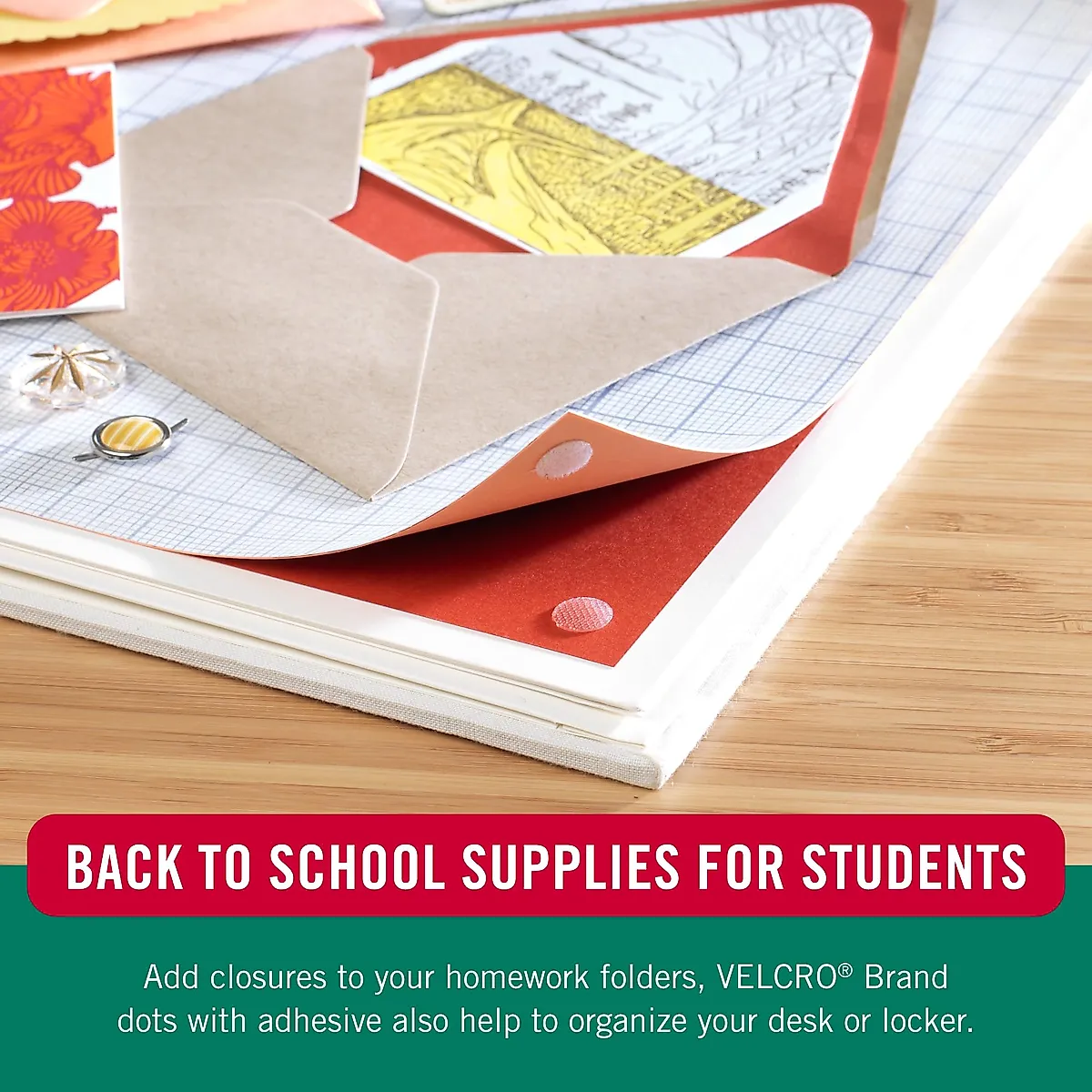 VELCRO Brand - Thin Clear Fasteners | General Purpose/ Low Profile | Perfect for Home or Office | 3/8" Circles , 56-Count - Clear