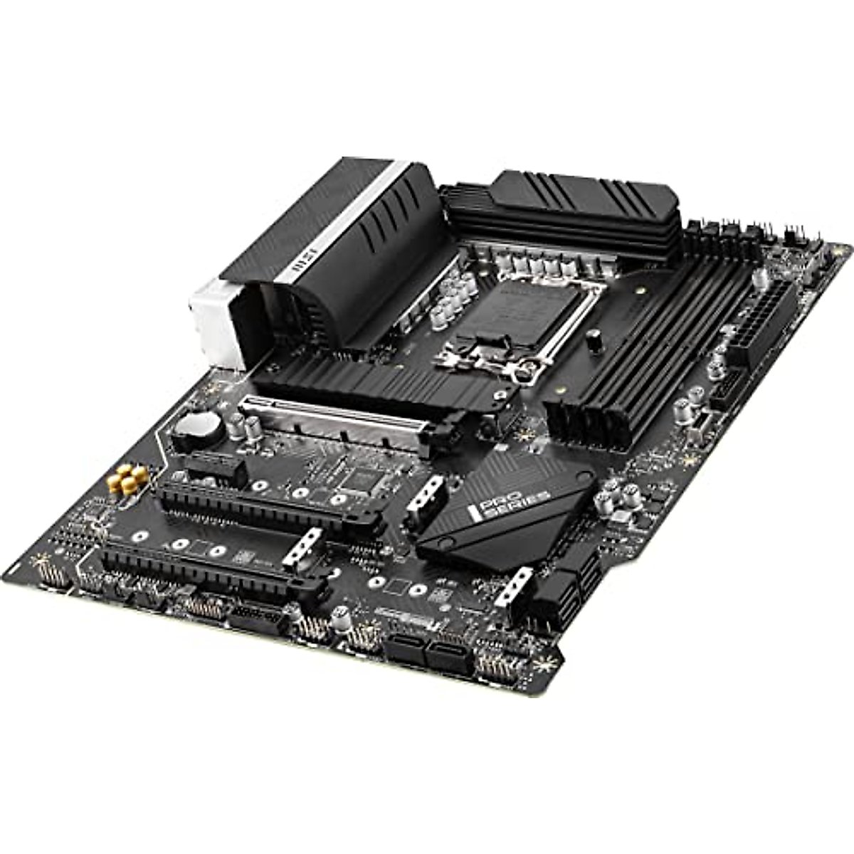 MSI PRO Z690-A WiFi ProSeries Motherboard (12th/13th/14th Gen Intel Core, LGA 1700 Socket, DDR5, PCIe 5, 2.5G LAN, M.2 Slots, Wi-Fi 6E, Bluetooth 5.3, ATX)