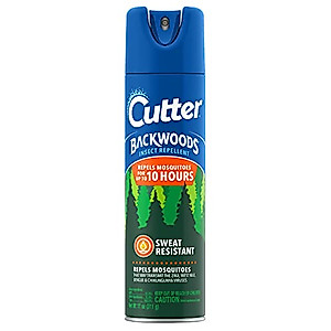 Cutter Backwoods Insect Repellent 11 Ounces, Aerosol, Repels Up To 10 Hours