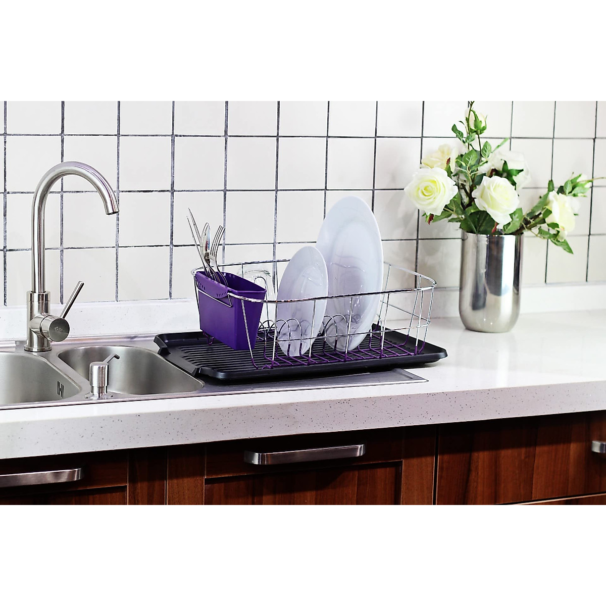 Neat-O by Hopeful Universal Dish Drain Board (Black)