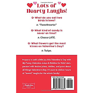 My Funny Valentine Jokes and Riddles for Kids Ages 8-12: The Funniest and Best Valentine's Day Jokes, Riddles, Tongue Twisters, Knock-Knock Jokes, and ... for Kids: Kids Joke books ages 7-9 8-12