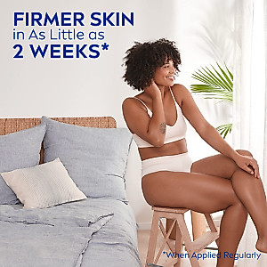 Nivea Skin Firming Q10 Body Cream, 4-in-1 Dry Skin Moisturizer with Fresh Scent, Skin Firming Cream Enriched with Q10, 13.5 Oz Jar