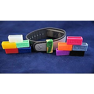 Bitbelt 12 pack (one of every color, 3 that glow in the dark!) Protect your Fitbit Charge, Fitbit Charge HR, Garmin Vivofit, or Disney MagicBand with Bitbelt. We invented the secondary safety clasp.
