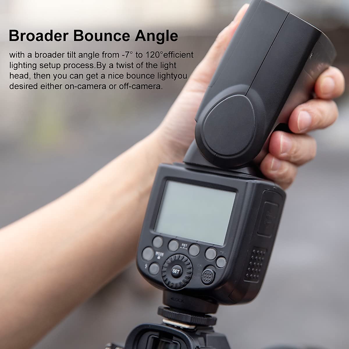 Godox V860II-N TTL Flash with Xpro N Wireless Flash Trigger for Nikon High-Speed-Sync Speedlite Light 2.4g Wireless X System 1/8000s Gn60 650 Full Power 2000aah Li-Ion Battery