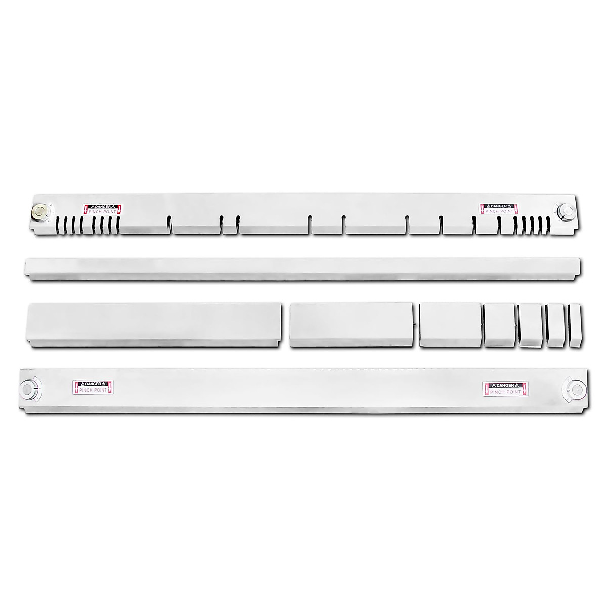 Kaka Industrial EB-4816B Magnetic Sheet Metal Brake, 48 inches Magnetic clamping Pan and Box Bending Brake,16-Gauge Mild Steel Capacity 220V-60HZ-1PH