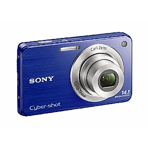 Sony Cyber-Shot DSC-W560 14.1 MP Digital Still Camera with Carl Zeiss Vario-Tessar 4x Wide-Angle Optical Zoom Lens and 3.0-inch LCD (Blue)