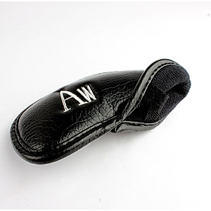 Craftsman Golf 10pcs Black Skull Thick Pu Synthetic Leather Golf Iron Head Covers Set Headcover Skull Fit All Brands Callaway, Ping, Taylormade, Cobra, Etc.