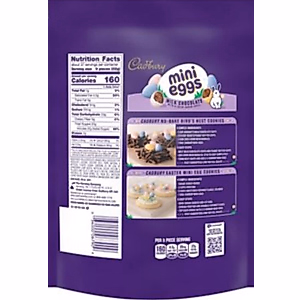 Cadbury Mini Eggs Easter Candy 42 oz come with Express Minds customized card