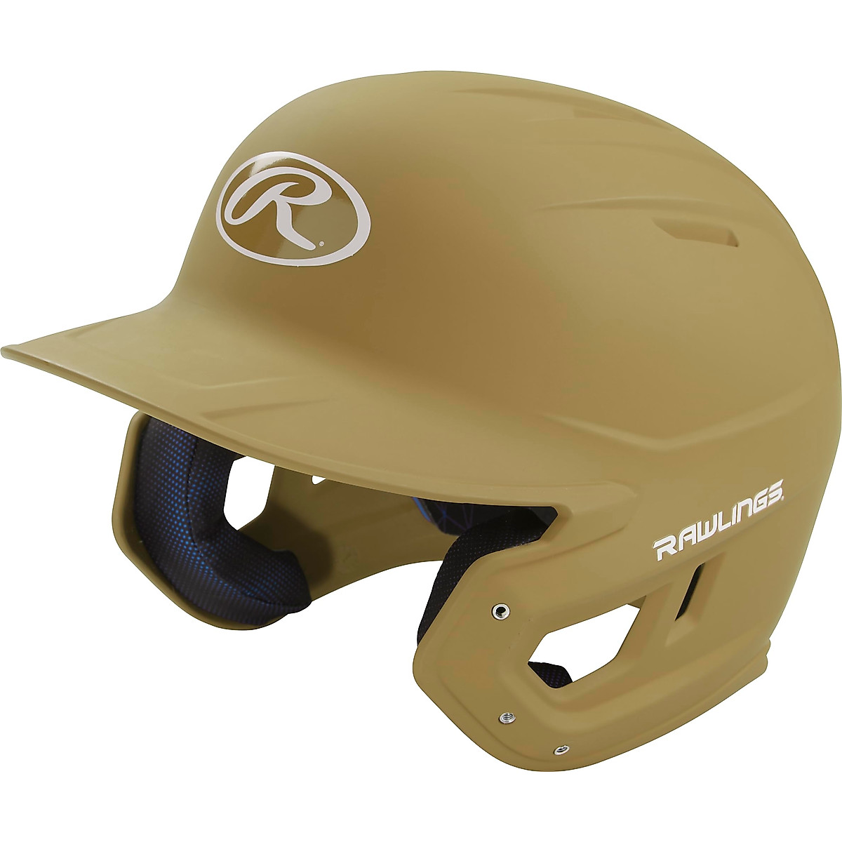 Rawlings | MACH Batting Helmet | Matte Vegas Gold | Junior (6 3/8" - 7 1/8")