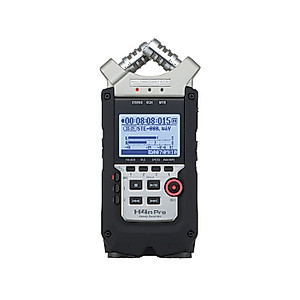 Zoom H4N PRO Digital Multitrack Recorder, Black (H4nPro)
