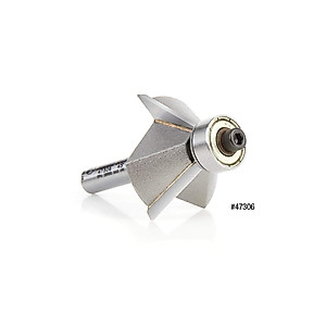 Amana Tool - 47302 Carbide Tipped Bevel Laminate Trim 7 Deg x 3/4 Dia x 7/16 x 1/4" Sh