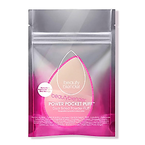 Beautyblender® | Pocket Puff™ Dual-Sided Beauty Blender Powder Puff for Setting and Baking, Reusable, Washable
