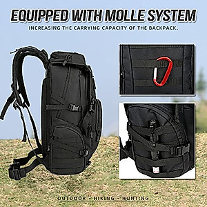 Lovelinks21 Military MOLLE Backpack Outdoor Hiking backpack tactical Gear Tactical Backpack Assault Pack fot Camping Training