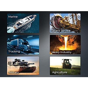 TRIAX Atlas 600 Grease - Full Synthetic, Ultra-Heavy Duty, Low Temp, Marine, Waterproof; All Bearings, Joints, Drive Train & 5th Wheel (10 Pack - 14 Oz Tubes)