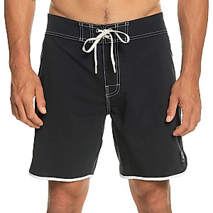 Quiksilver Mens Original Scallop 18 Boardshort - Black | 32