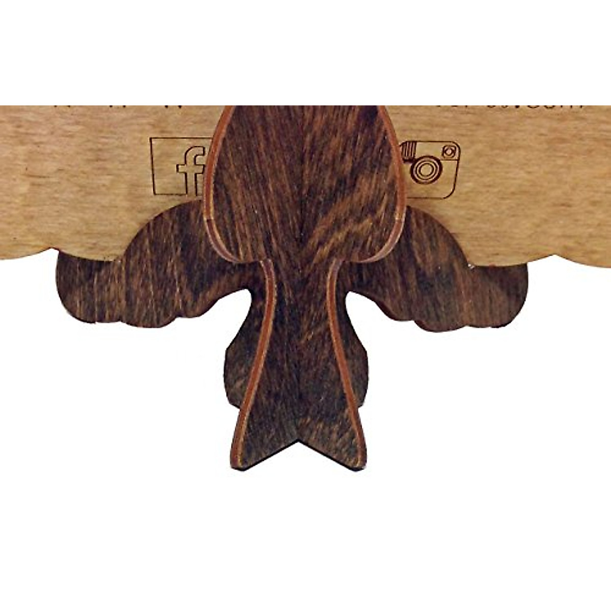 Armed Forces Army Custom Laser Crafted Three Dimensional Wooden Dog Tag Holder Plaque