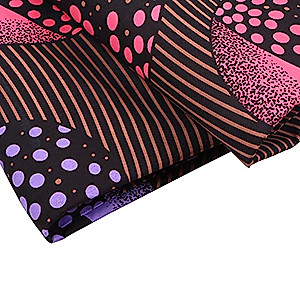 African Fabric 6 Yards BintaRealwax 100% Polyester Ankara Fabric for Party Dress 6157