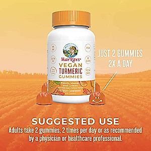 Turmeric Gummies & Collagen Boosting Gummies Bundle by MaryRuth's | Chewables for Joint Health, Antioxidant & Mood Support | Supplement for Collagen Production, Hair, Nails & Skin Health with Biotin