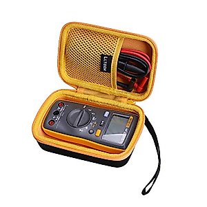 LTGEM Hard Case for Fluke 101/106/107/113/114/115/116/117 Digital Multimeter