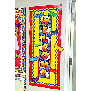 Teacher Created Resources Red Border Trim, Red (4174)