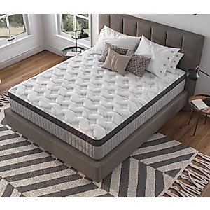 12 Inch Queen size Mattresses , New Memory Foam Hybrid Queen Mattress in a Box, Individual Pocket Spring Breathable Comfortable for Sleep Supportive and Pressure Relief, Medium Firm Mattresses (Queen)