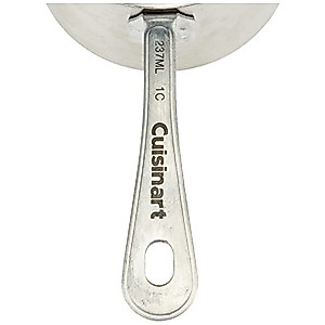 Cuisinart CTG-00-SMC Stainless Steel Measuring Cups, Set of 4,Silver
