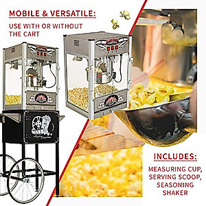 Funtime Palace Popper 16-Ounce Commercial Bar Style Popcorn Popper - FT1665PP