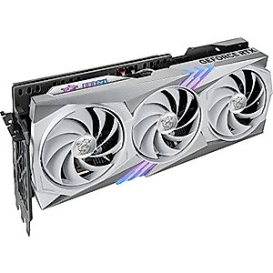 MSI Gaming GeForce RTX 4070 Ti 12GB GDRR6X 192-Bit HDMI/DP Nvlink Tri-Frozr 3 Ada Lovelace Architecture Graphics Card (RTX 4070 Ti Gaming X Trio White 12G)
