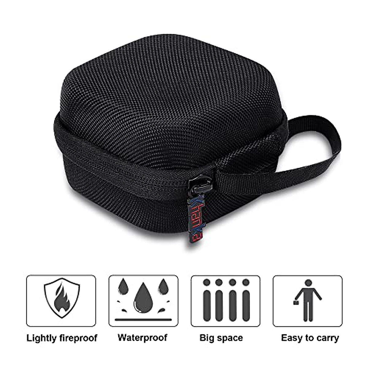 Khanka Hard Travel Case Replacement for Anker 717 (140W) / 747 GaNPrime 150W Wall Charger, Case Only