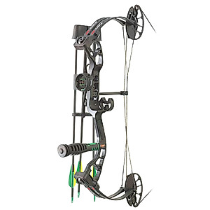PSE ARCHERY RTS, MINIBURNER, R, LG, 25-40 (1818RLG2540), Lime Green