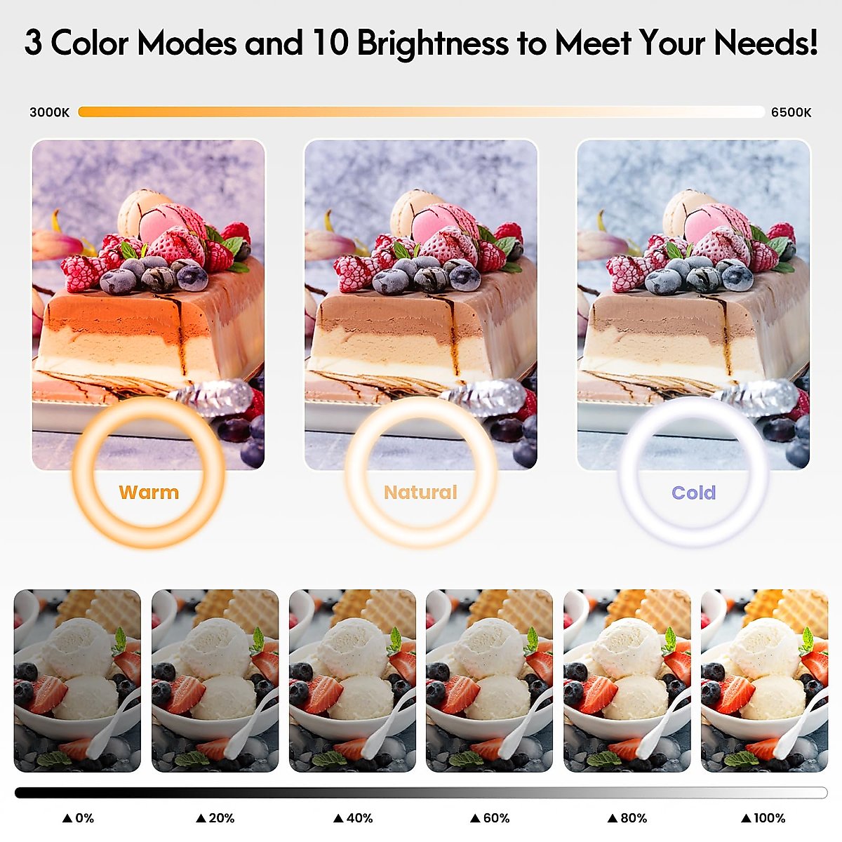 Overhead Camera Mount with Selfie Ring Light and Phone Holder, 10" LED Ring Light for Desk with Stand and Remote for iPhone,Phone Tripod with Light for Video Recording Vlog TikTok Live Stream Cooking