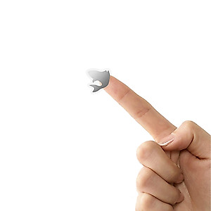 50 Wedding Meal Stickers for Place Cards - Place Card Menu Choices - Wedding Meal Choice Stickers (Silver, Fish)