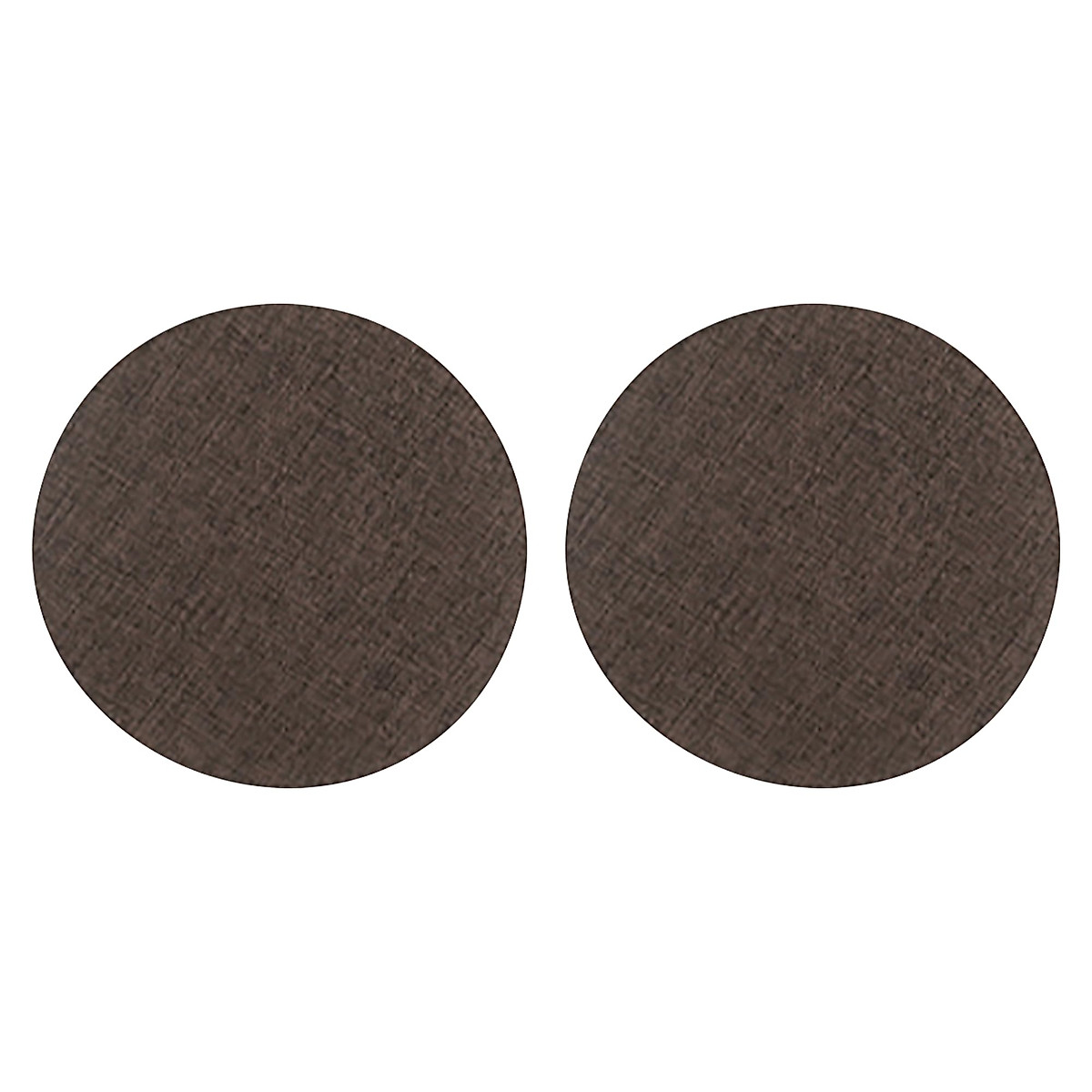 Kiven Led Light Cover,Light Blocking Stickers, 5.5in in Dia, Brown Fabric, LED Light Dimming Sticker for Recessed Light/Can Light, LED Spotlight, Ceiling Light, Downlight