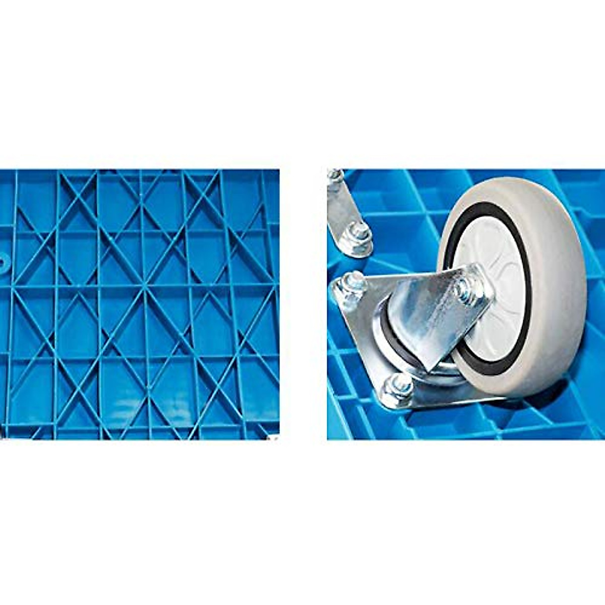 Generic Carts,Platform Trucks,Hand Trolley Folding Truck Cart Heavy Duty Flat Bed Transport Warehouse Office Garden 200Kg-300Kg/B