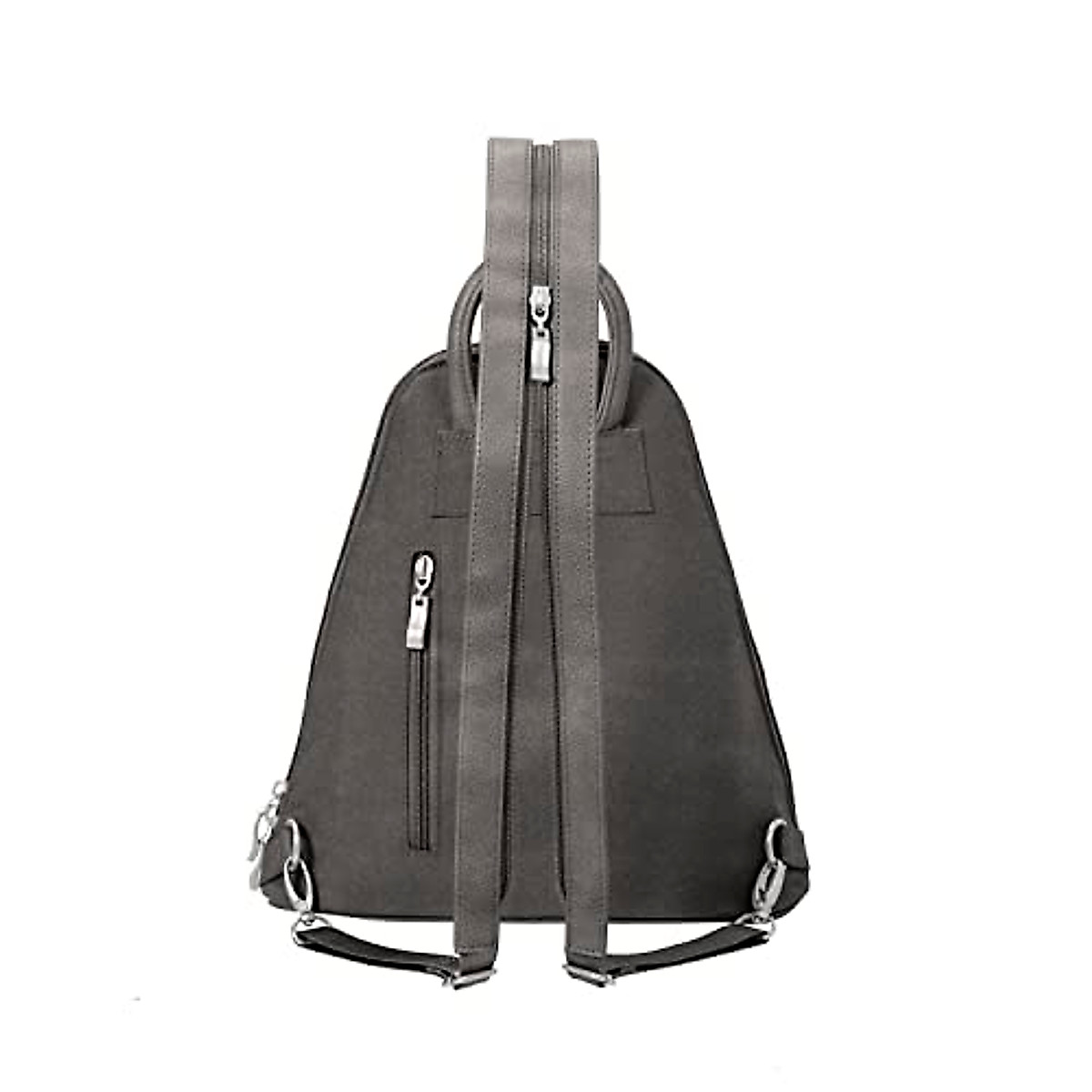 Baggallini womens Metro Backpack With Rfid Phone Wristlet Handbags, Gray, One Size US