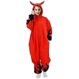 vavalad Adult Onesie Pajamas Party Cosplay Homewear Sleepwear Jumpsuit Costume for Women Men Boys Girls