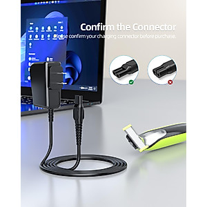 8V Power-Cord Fit for Philips-HQ850, Philips-QP2630 Shaver-Razor-Trimmer Charger Adapter Supply