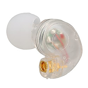 ASHATA Earphone Head Replacement for Shure SE215 SE315 SE535, Pluggable Detachable HiFi Earpiece Head,Sports Earphone Earbud Head, for MMCX Interface Cable(Transparent)