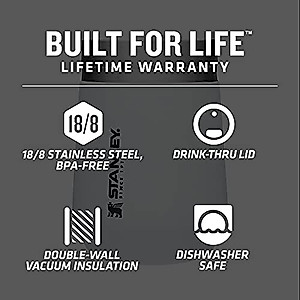 Stanley Aluminum 10-10292-006 The Everyday GO Tumbler Polar 10OZ /.29L