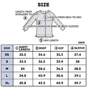 Actleis Women's Long Sleeve Rash Guard UPF 50+ UV Sun Protection Swim Shirt Medium Black