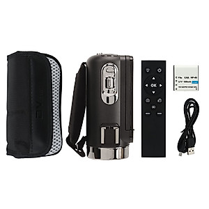 Digital Camera, 3.0 inch IPS Touch Screen Vlogging Camera USB Port Front Fill Light 48MP Image Resolution for Campus Records