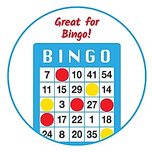 hand2mind Foam Two-Color Counters, Red and Yellow Counters, Counting Manipulatvies, Math Counters for Kids, Counting Chips, Math Manipulatives, Math Bingo Chips, Counters for Kids Math (Pack of 1000)