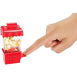 Barbie Cooking & Baking Accessory Pack with Popcorn-Themed Pieces, Including T-Shirt for Doll, Popcorn Machine Mold & Container of Molded Dough, Ages 4 Years Old & Up, Multi