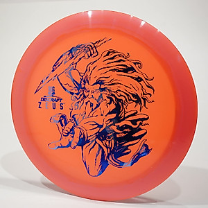 Discraft Zeus (Big Z) Distance Driver Golf Disc, Pick Weight/Color [Stamp & Exact Color May Vary] Orange 173-174 Grams