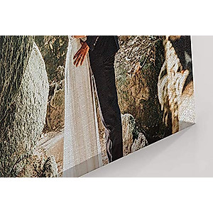 Personalized Custom Canvas Prints (Framed Canvas, 8x8) - Turn Photos into Stunning Framed Wall Art - Perfect for Home Decor, Gifts & Keepsakes - Variety of Sizes, Fast Delivery